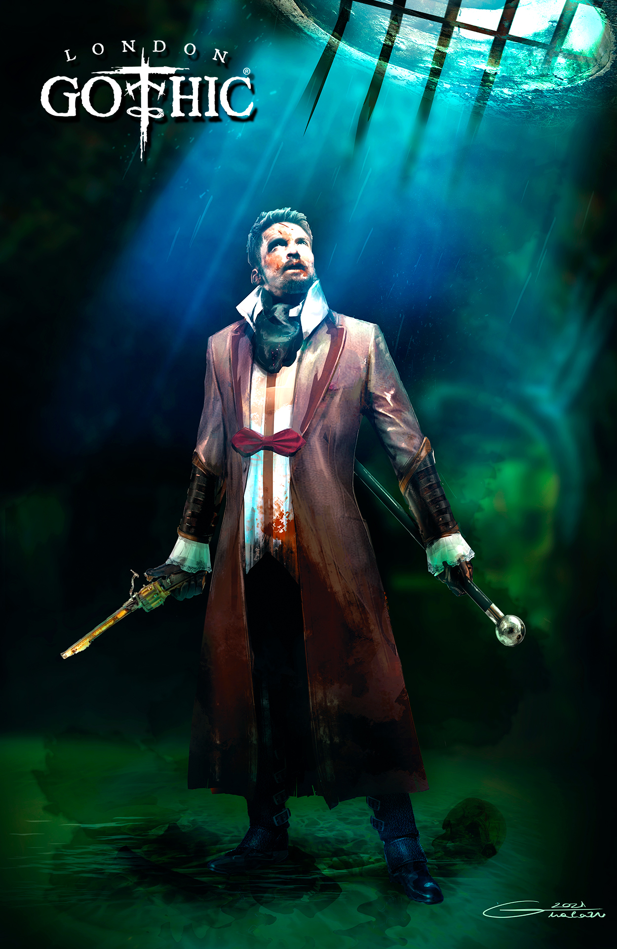 London Gothic Chapter 2, disturbing horror, graphic novel | IndieCron ...