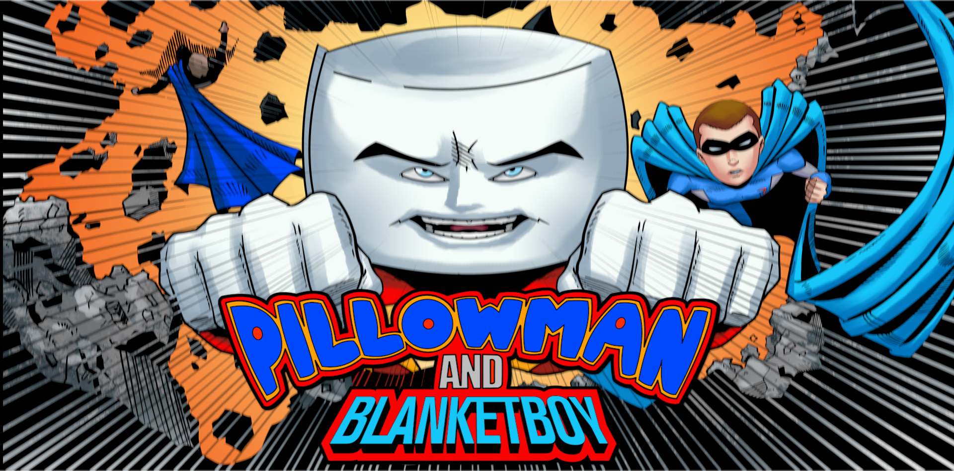 PILLOWMAN AND BLANKETBOY: MAXIMUM VELOCITY REDUX | IndieCron | THE ...